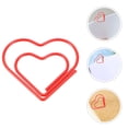 WHAMVOX 80pcs Cute Heart Shaped Paper Clips Small Paperclip Decorative ...