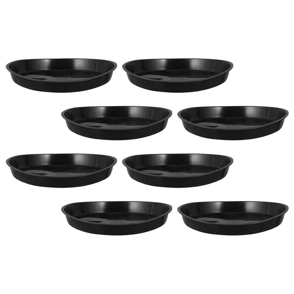 WHAMVOX 8Pcs Plant Drip Trays Plastic Plant Trays Plant Drainage Tray ...
