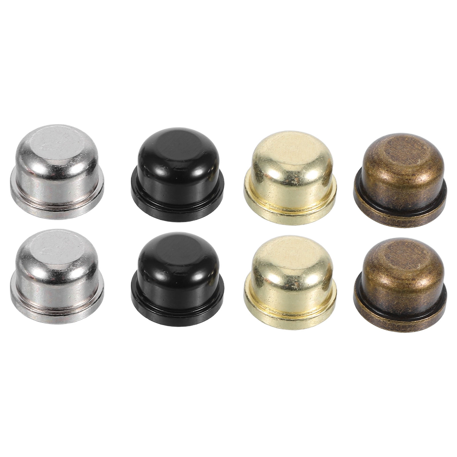 WHAMVOX 8pcs Antique Lamp Finial Cap Knob Metal Light Finial Decoration ...
