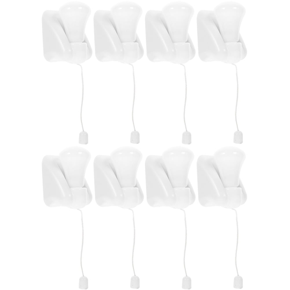 WHAMVOX 8pcs Tent Bulb Lights Camping Bulb Lamp Pull String Bulb ...