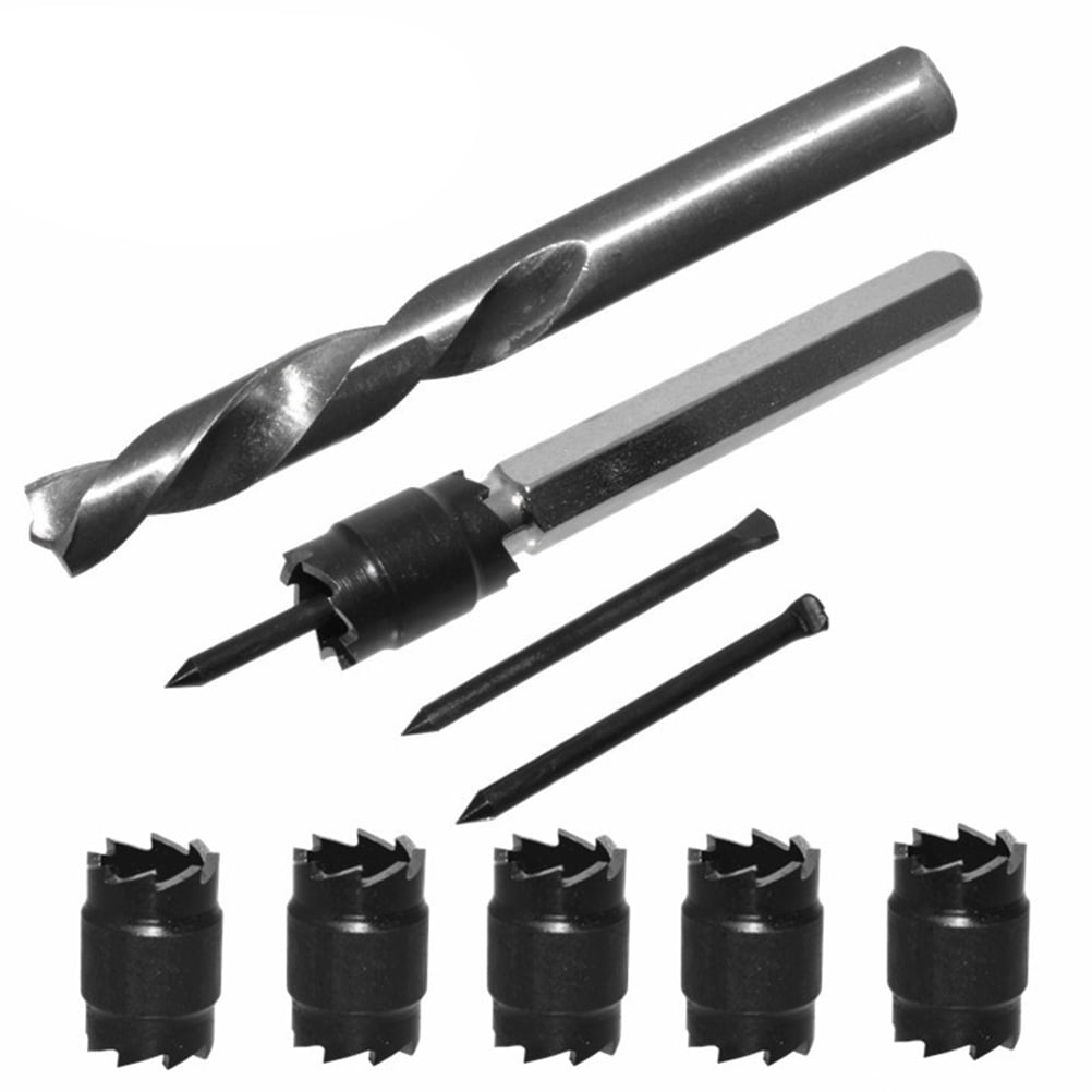 WHAMVOX 9 Pcs Spot Weld Drill Bit Stainless Steel Hole Opener Accessory ...
