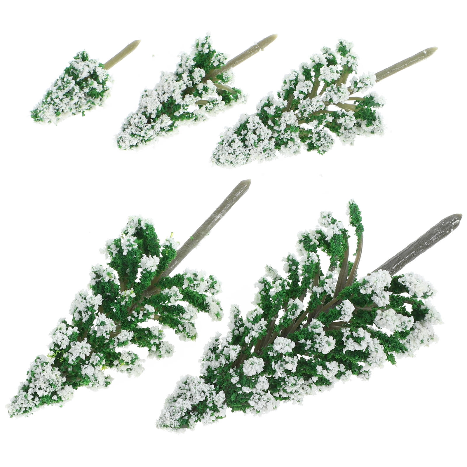 WHAMVOX ABS Miniature Diorama Tree for Decoration Use Lifelike Green ...