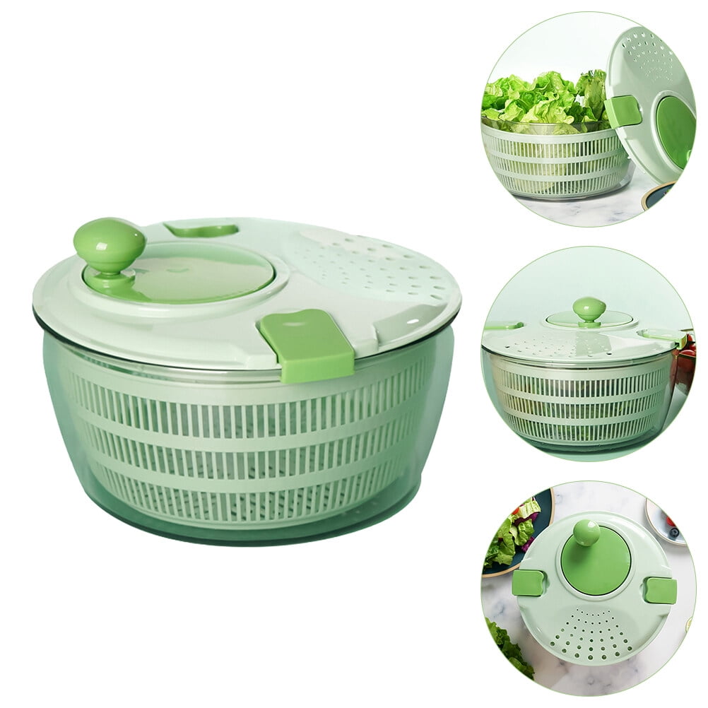 WHAMVOX ABS Vegetable Washer Dryer with Rotary Handle for Easy Cleaning ...