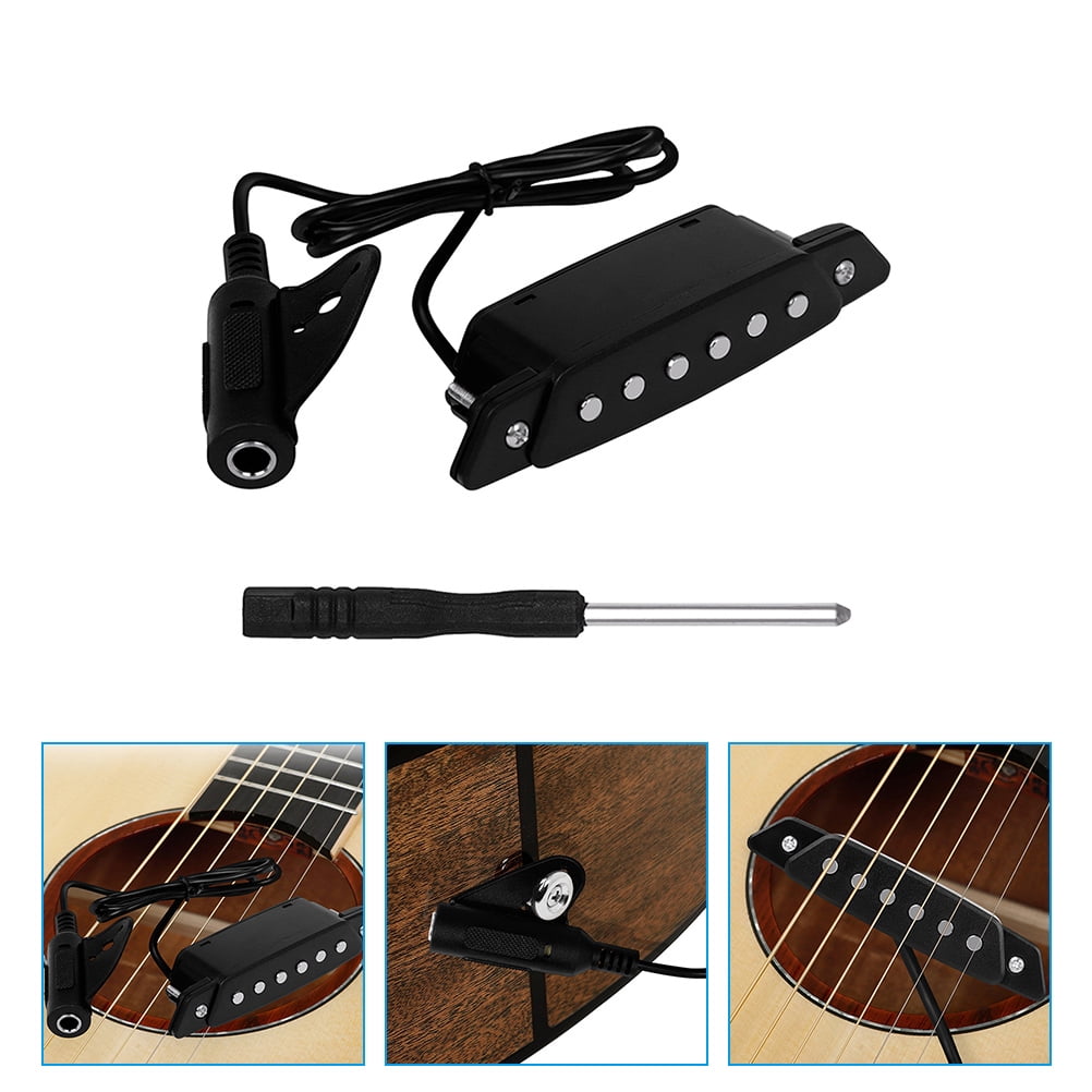 SEWCHICS Acoustic Guitar Pickup Reliable Durable for Guitar Use Easy ...
