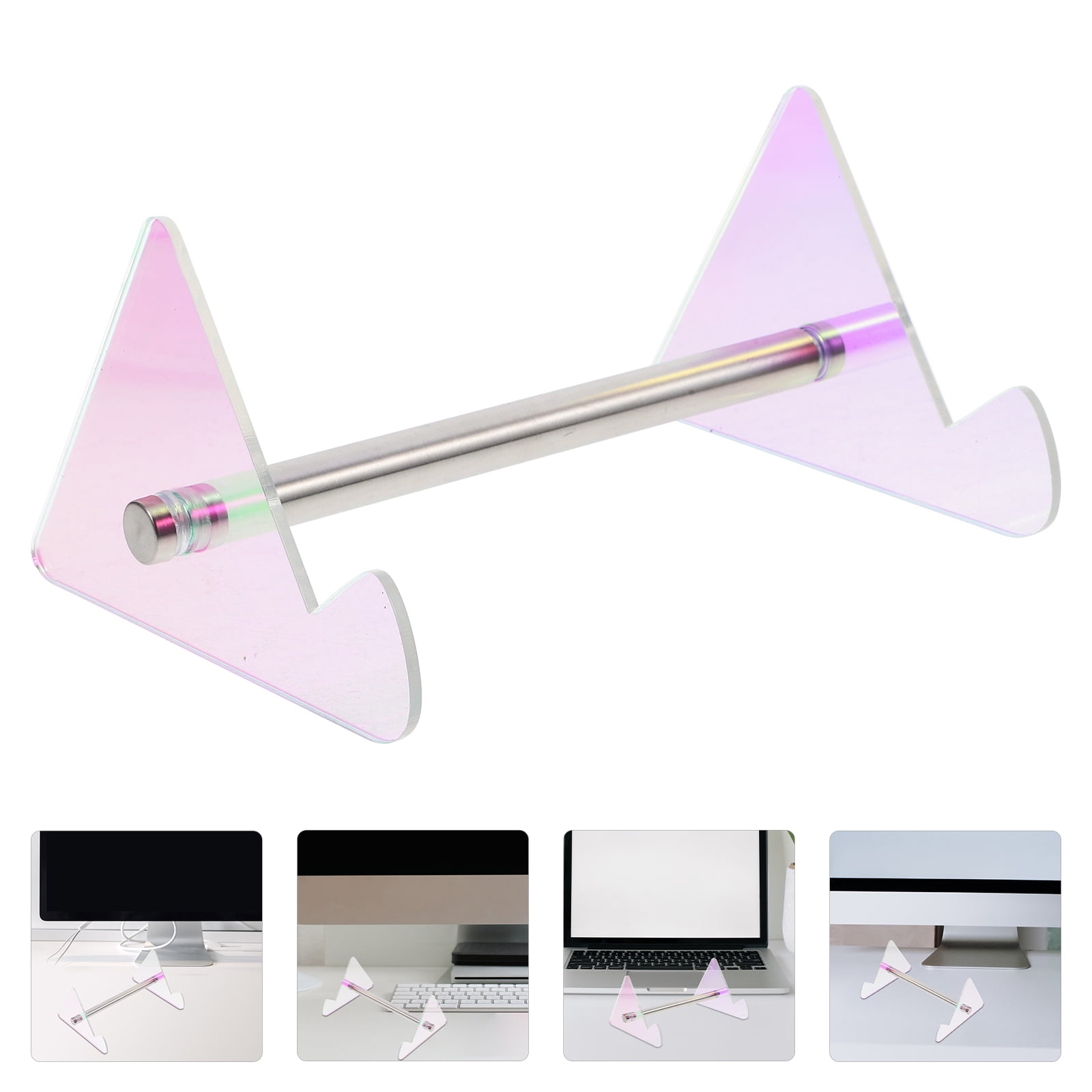 WHAMVOX Acrylic Keyboard Stand for Display Multi Tier Computer Keyboard ...