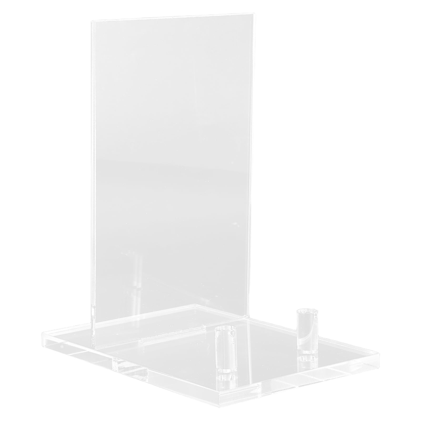 WHAMVOX Acrylic Plate Stand Plastic Display Holder Desk Picture Frame ...