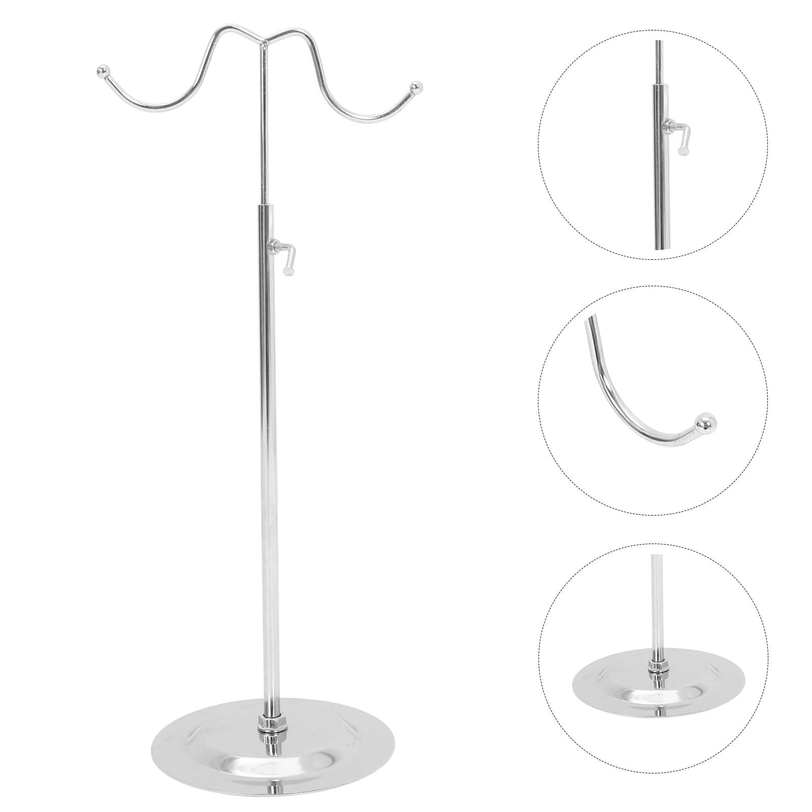 WHAMVOX Adjustable Bag Display Holder Purse Display Stand Metal Handbag ...