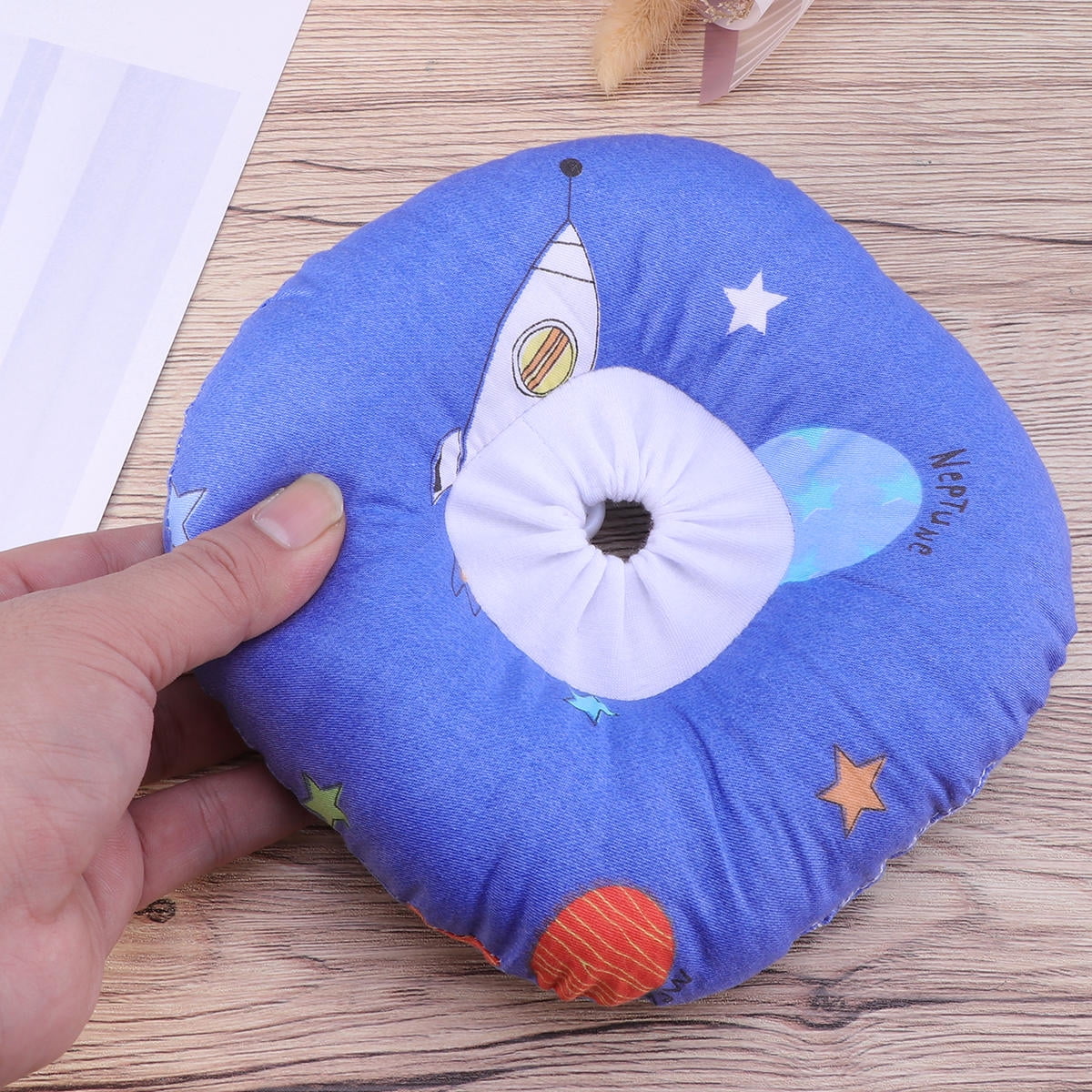 WHAMVOX Adjustable Cat Recovery Anti-bite and Licking Head Pet Headgear ...