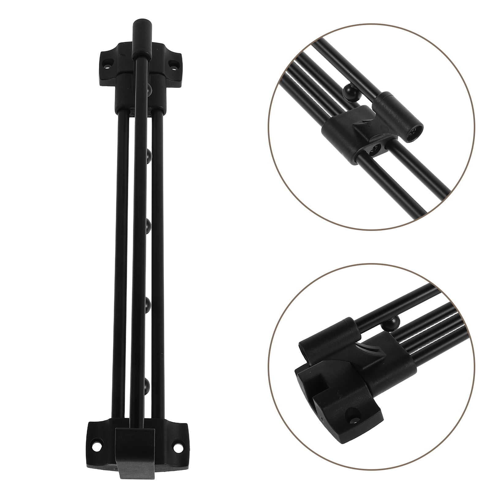 WHAMVOX Adjustable Pull Out Pants Rack with Telescopic Clothes Rail ...