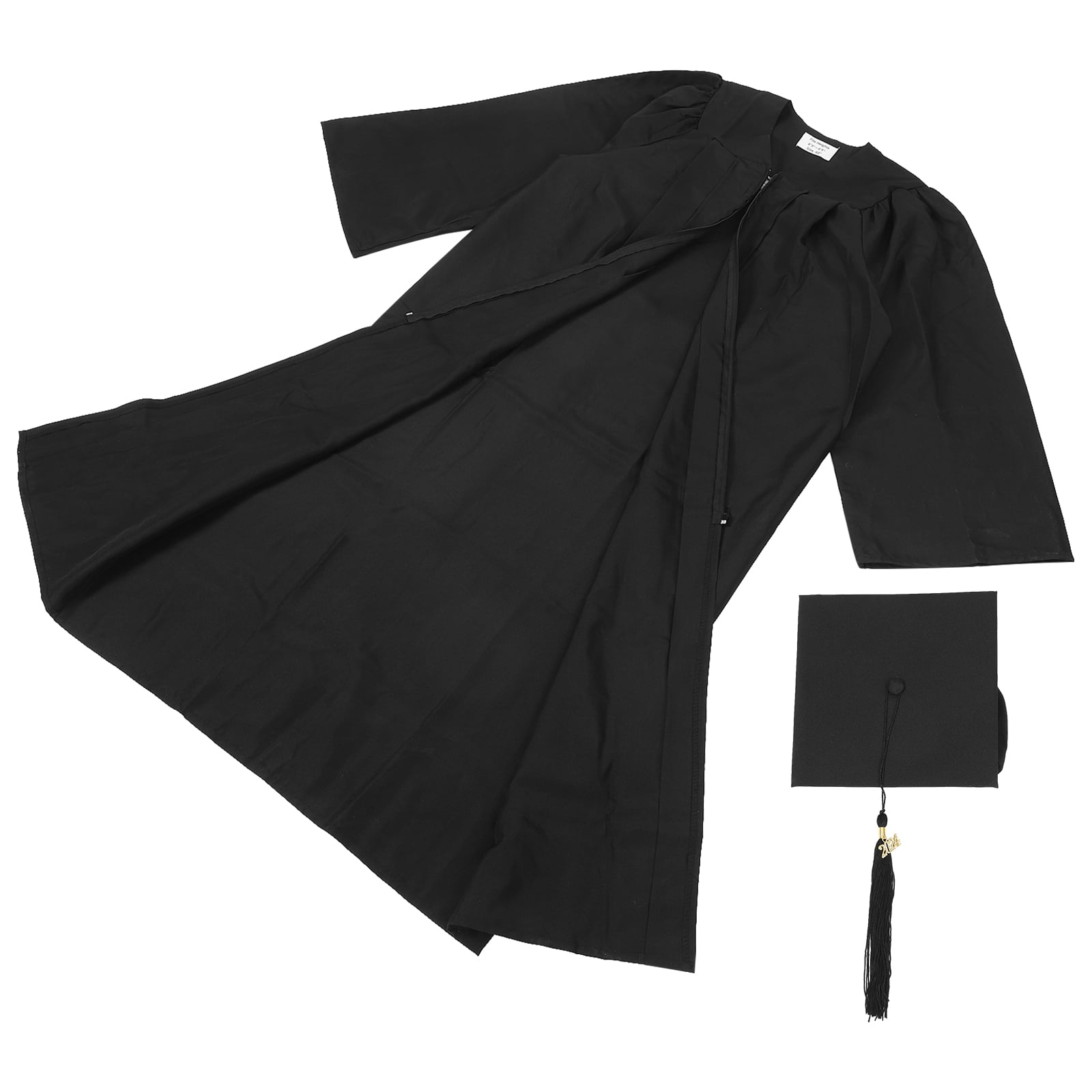 WHAMVOX Adults 2024 Graduation Gown and Tassel Drape High School Gown ...