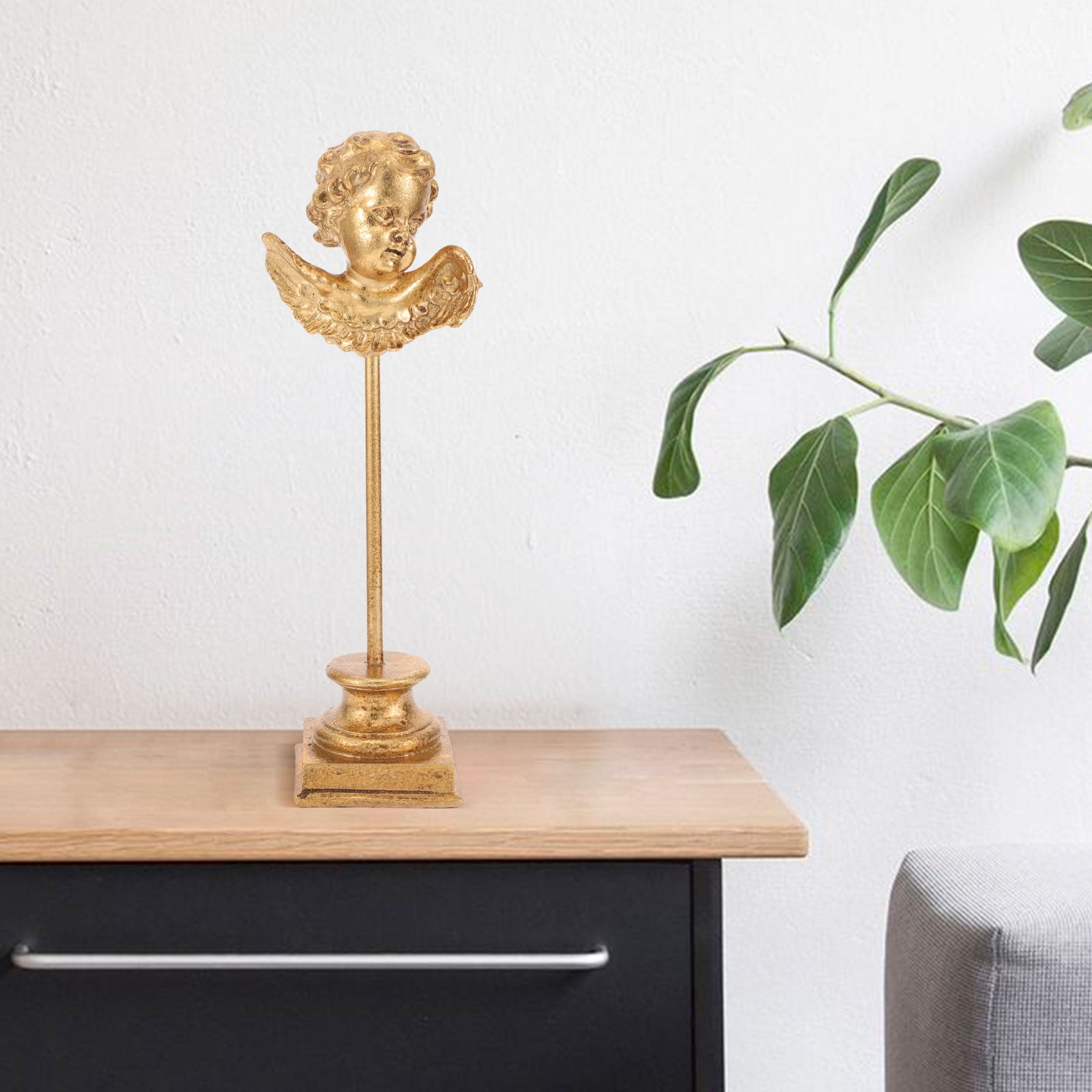 WHAMVOX Angel Adornment Resin Small Angel Sculpture Decoration Home ...