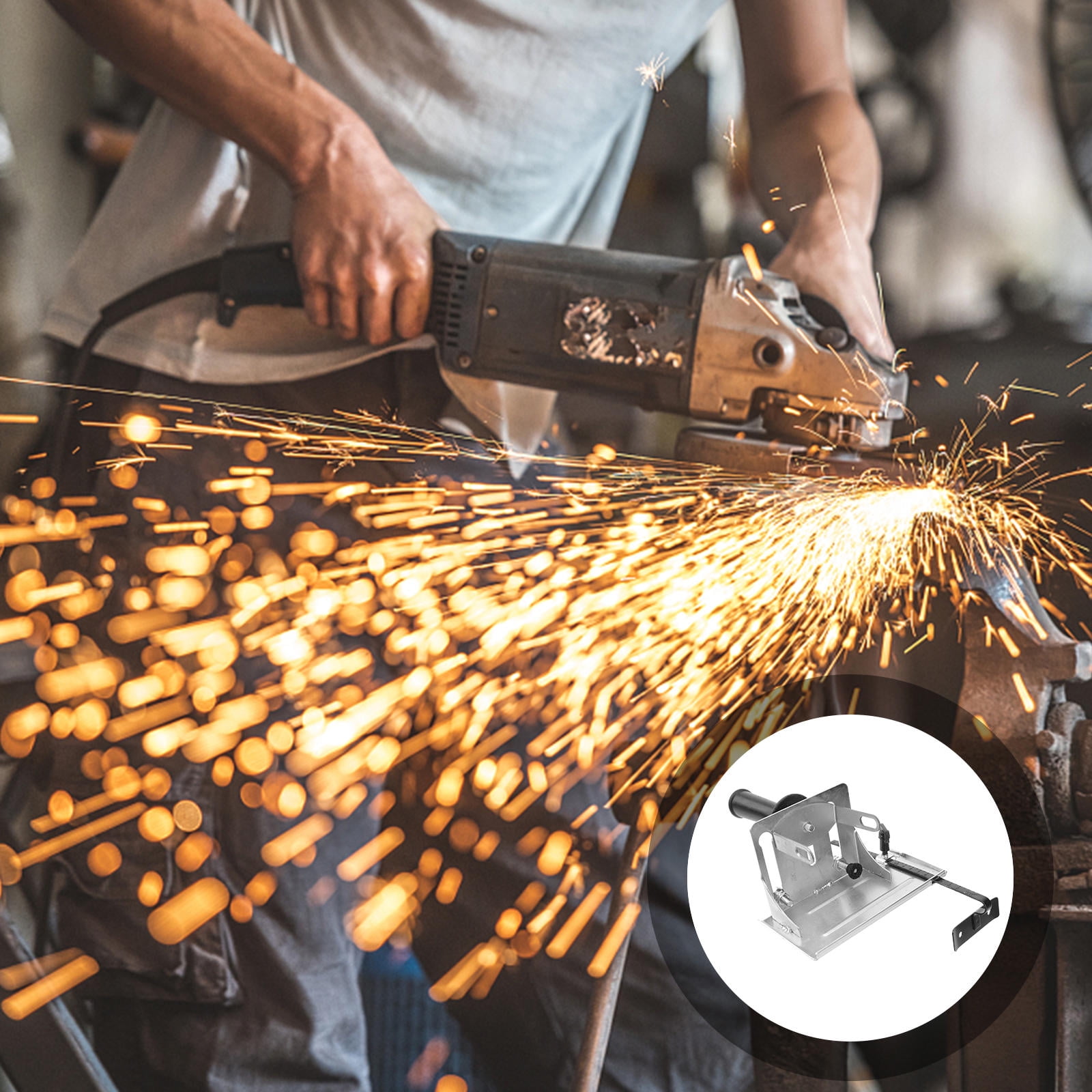 WHAMVOX Angle Grinders Bracket Transferring Base Accessories Adapter ...