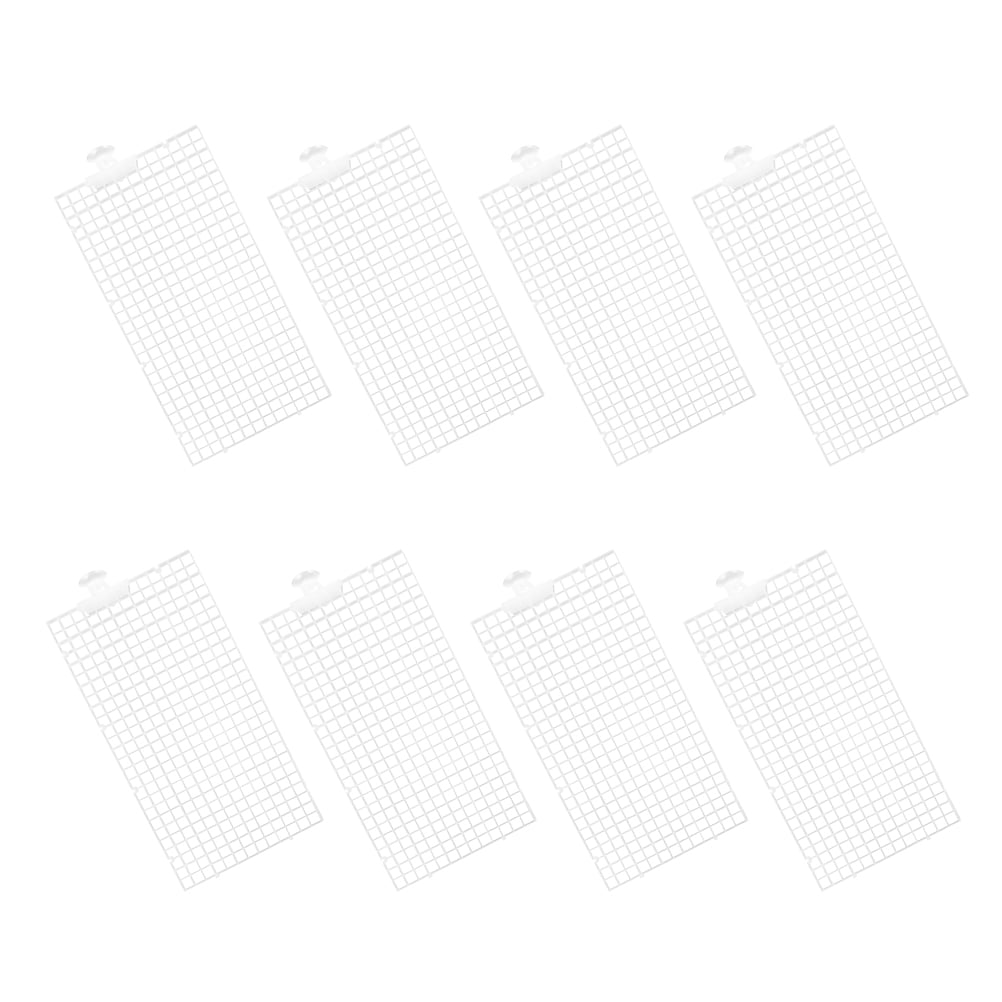 WHAMVOX Aquarium Divider for Floating Plants Grid Tray Dividers White ...