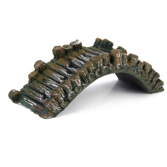 WHAMVOX Aquarium Fish Tank Ornament Landscape Resin Arch Bridge ...