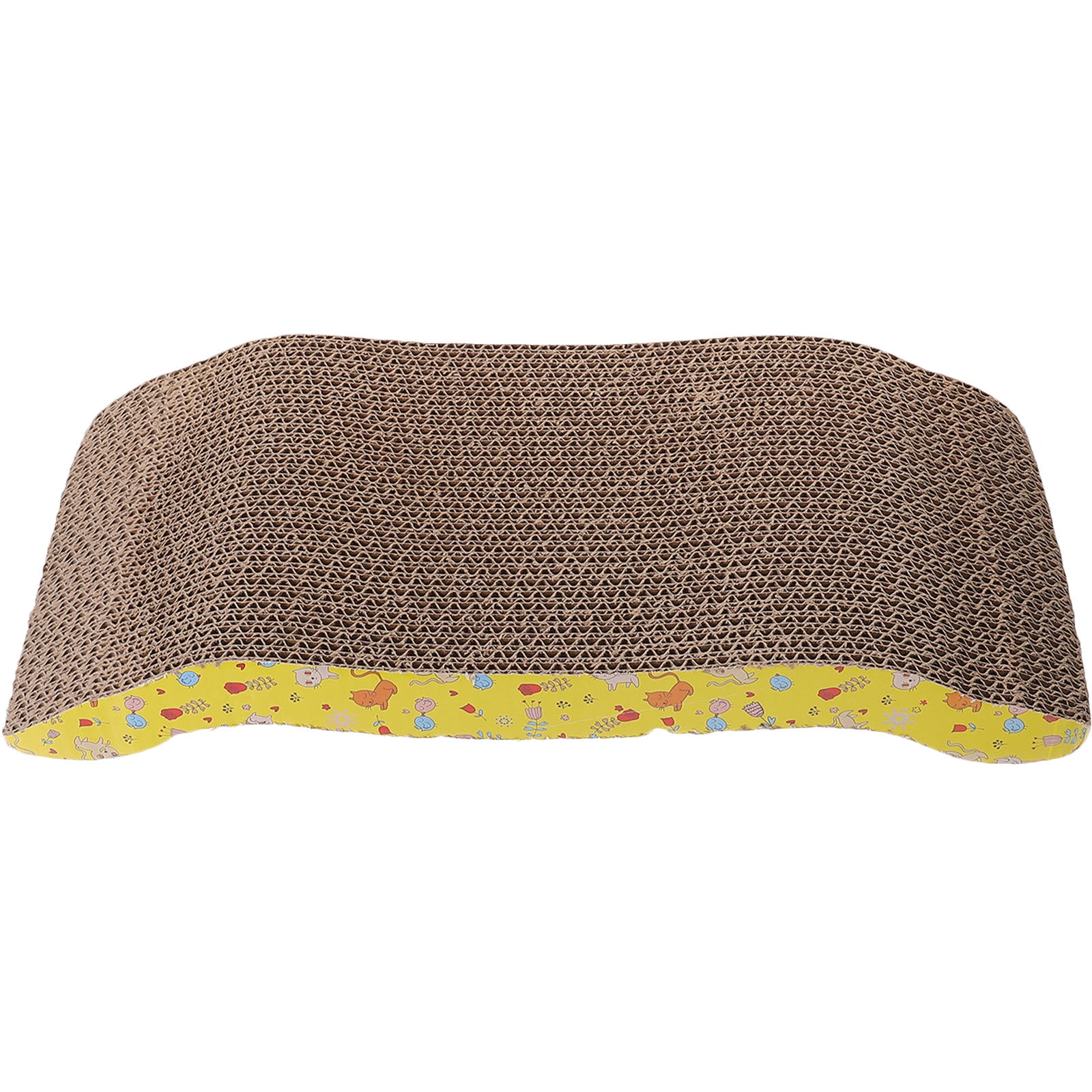 WHAMVOX Arch Bridge Corrugated Board Cat Scratcher Seize Scratch Pad ...