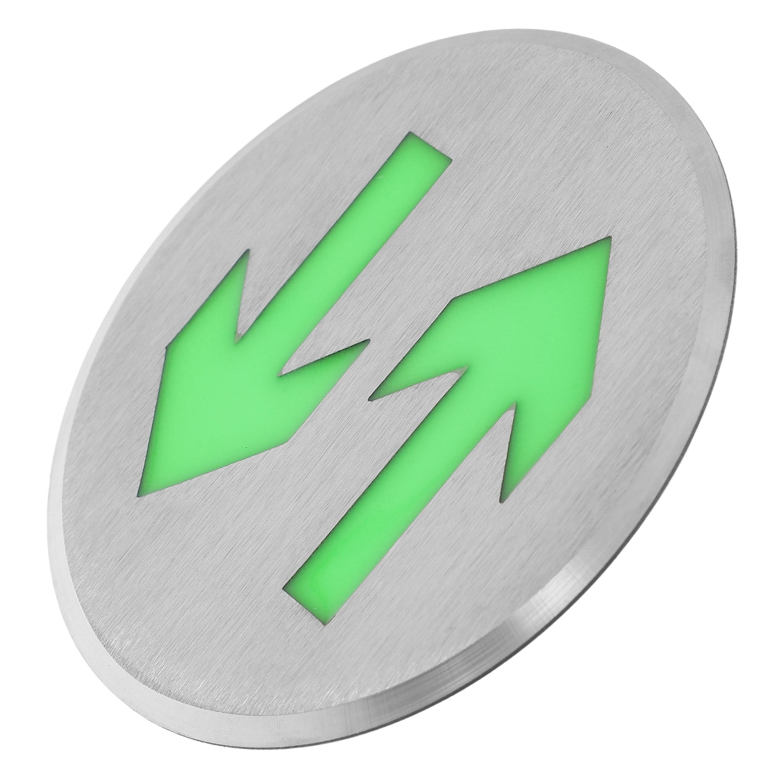 WHAMVOX Arrow Exit Sign For Floor Glowing Arrow Safety Sign Emergency ...