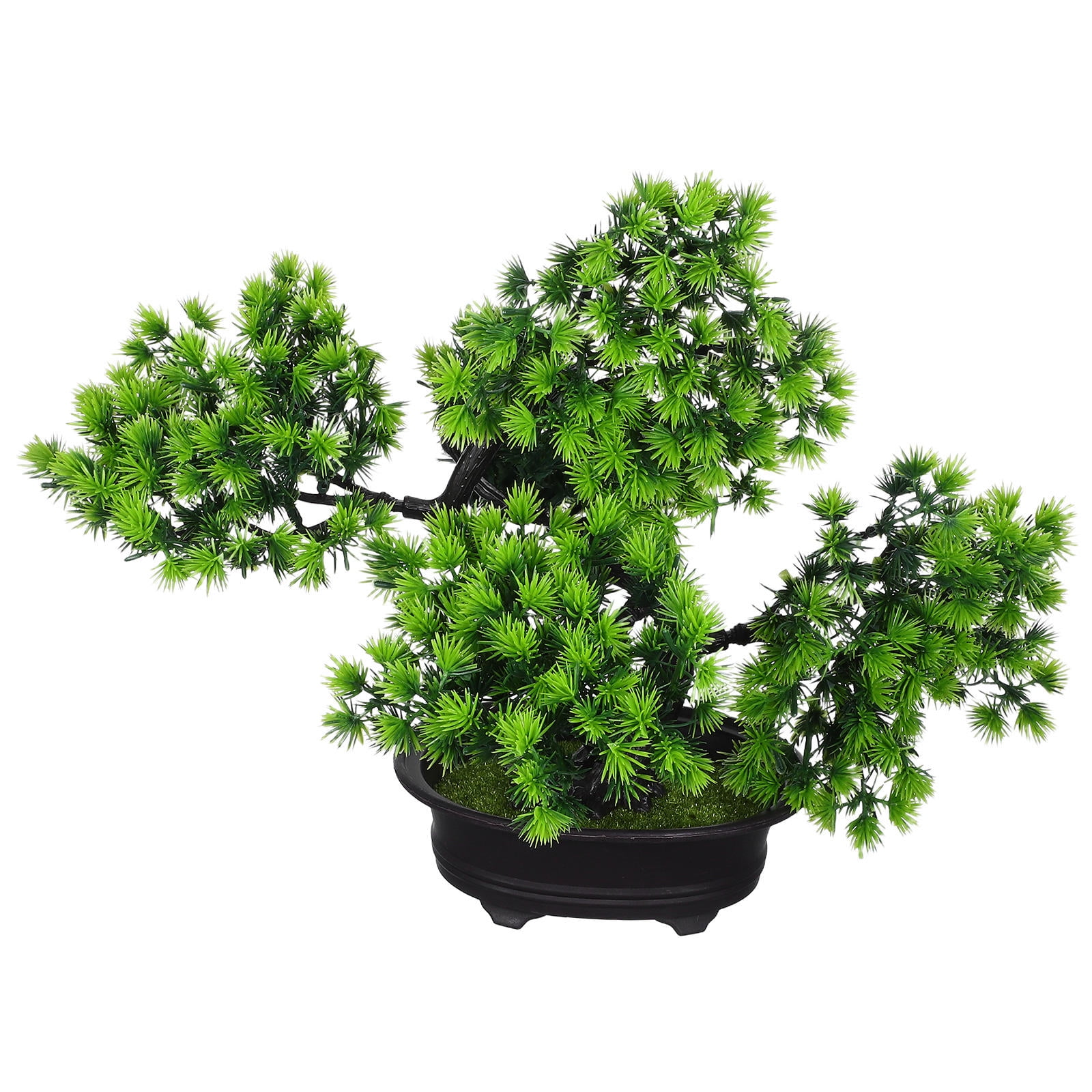 WHAMVOX Artificial Pine Bonsai Tree Realistic Fake Plant For Home Decor ...