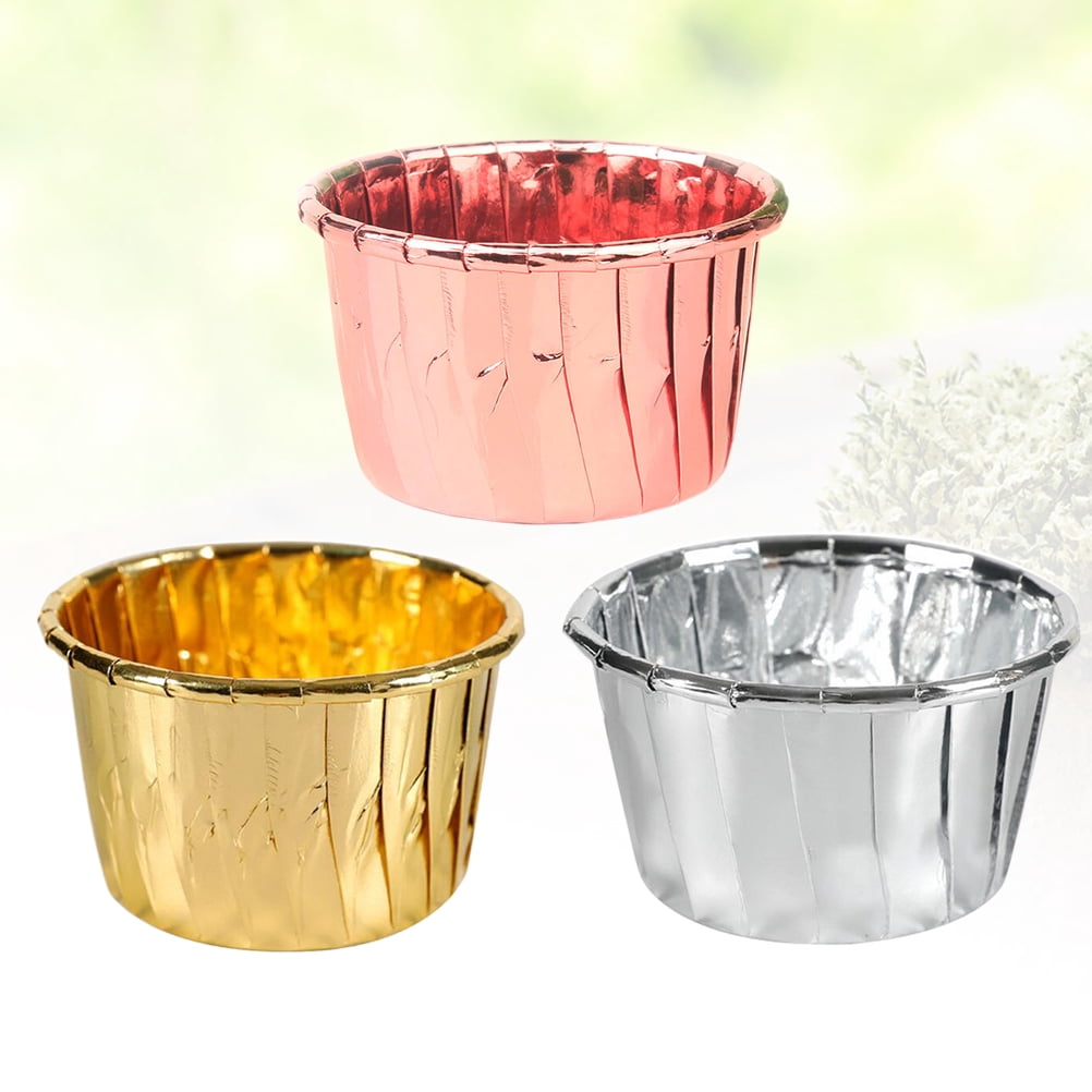 WHAMVOX Assorted Color Paper Cake Cups for Dessert Use Ideal for ...