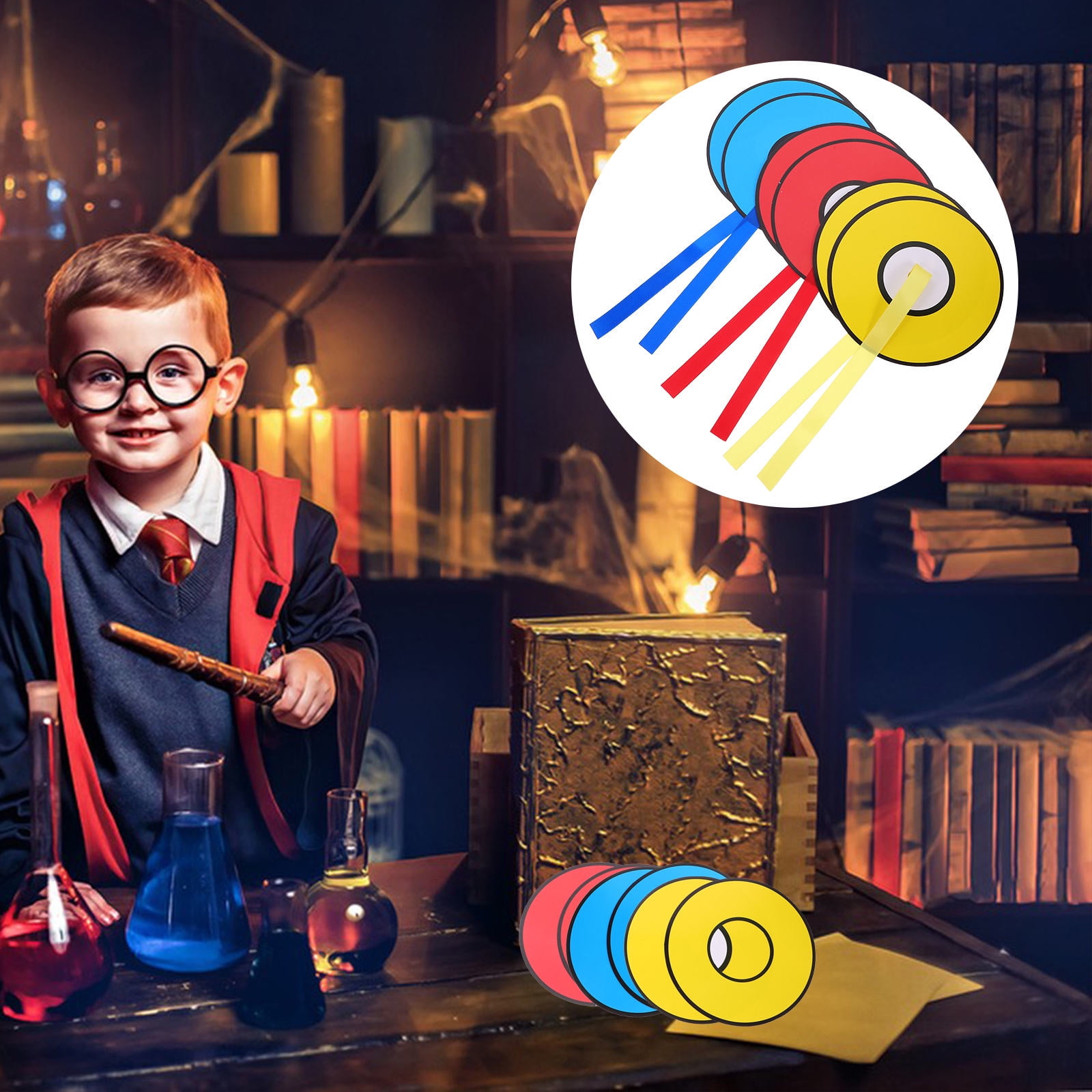 WHAMVOX Assorted Color Portable Magician Props Color Change CD ...