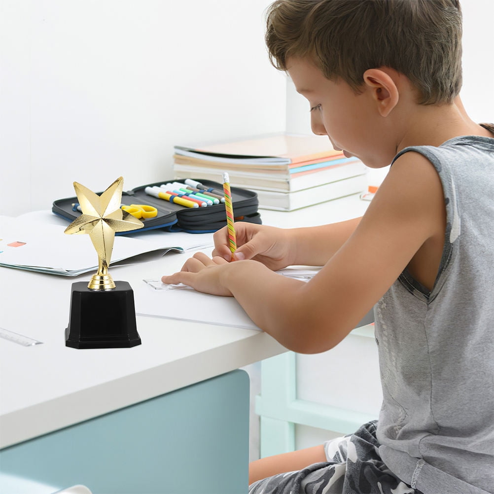 WHAMVOX Award Trophy Star Shape Trophy Decorative Competition Trophy ...