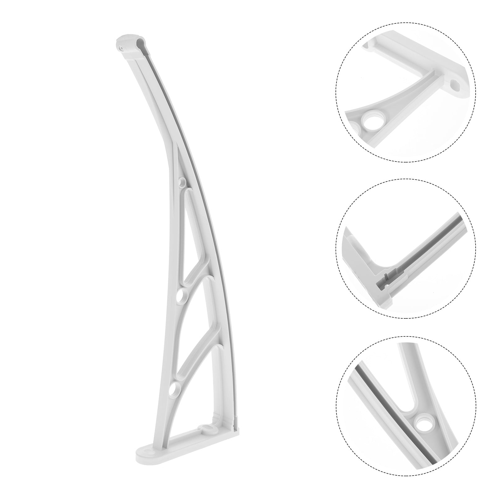 WHAMVOX Awning Canopy Bracket for Patio Entrance Awnings House White ...