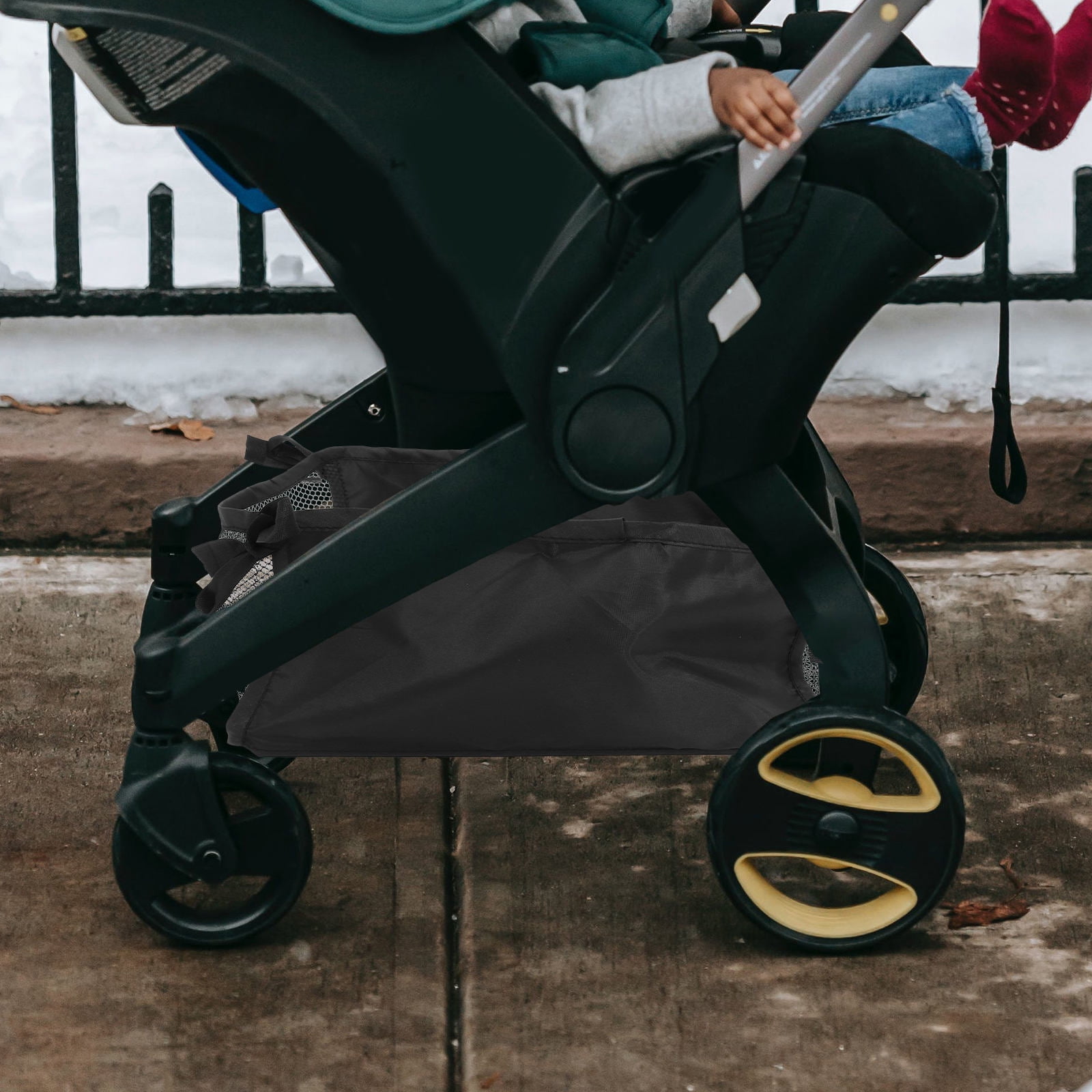 WHAMVOX Baby Stroller Bottom Basket Universal Stroller Bottom Storage ...