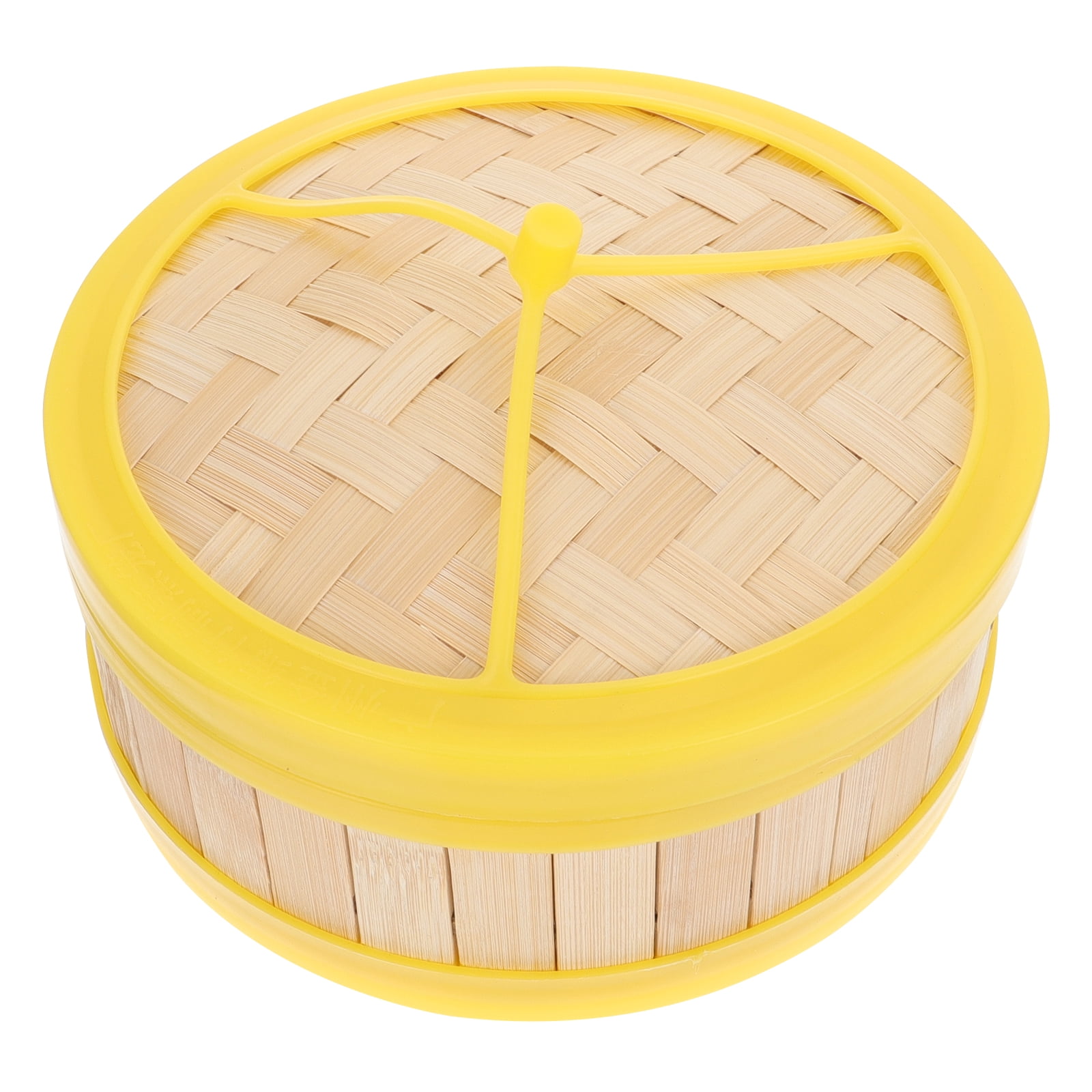 WHAMVOX Bamboo Steamer for Kitchen Use Essential Cooking Tool with Lid ...
