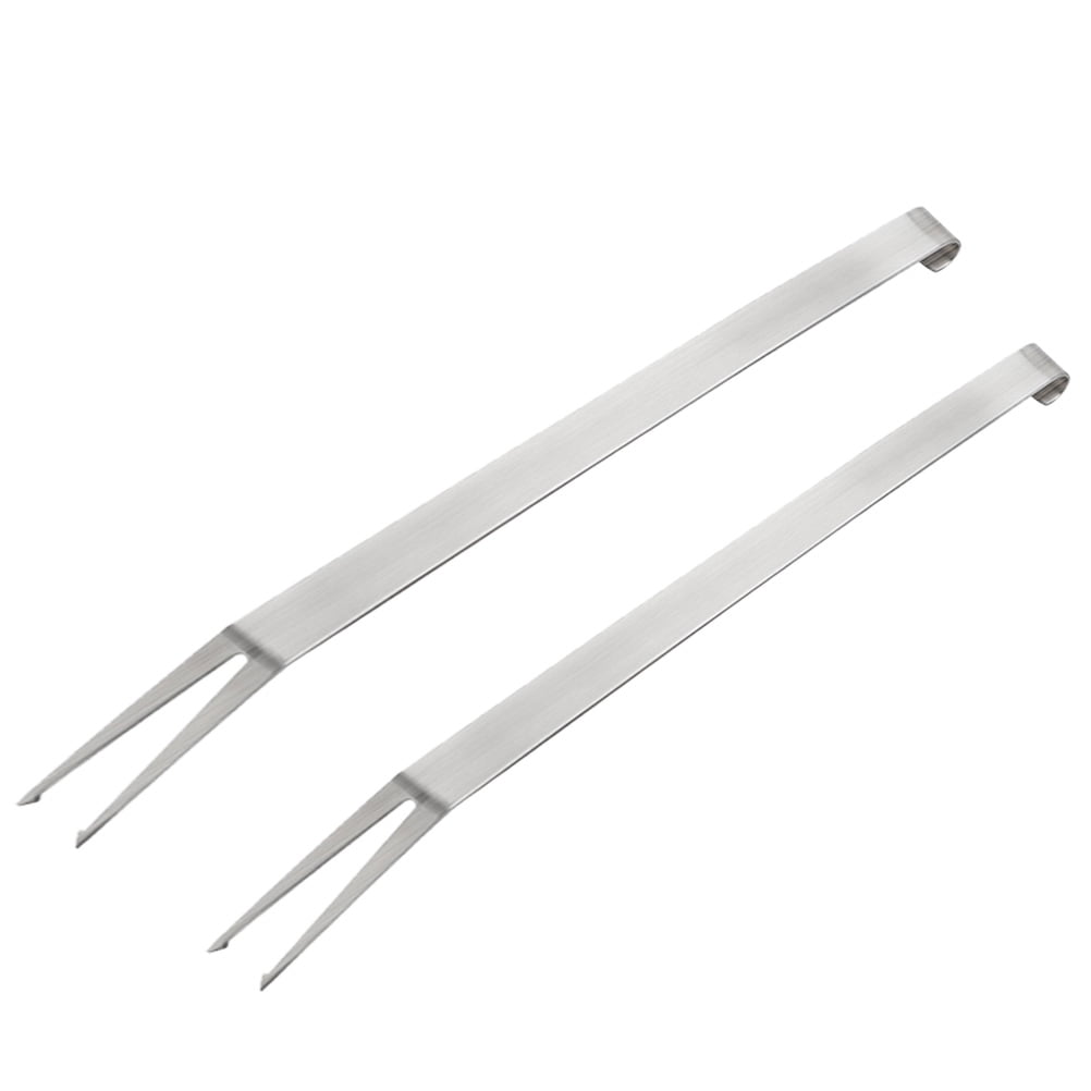 WHAMVOX Barbecue Forks with Long Handle Made of 304 Stainless Steel for ...