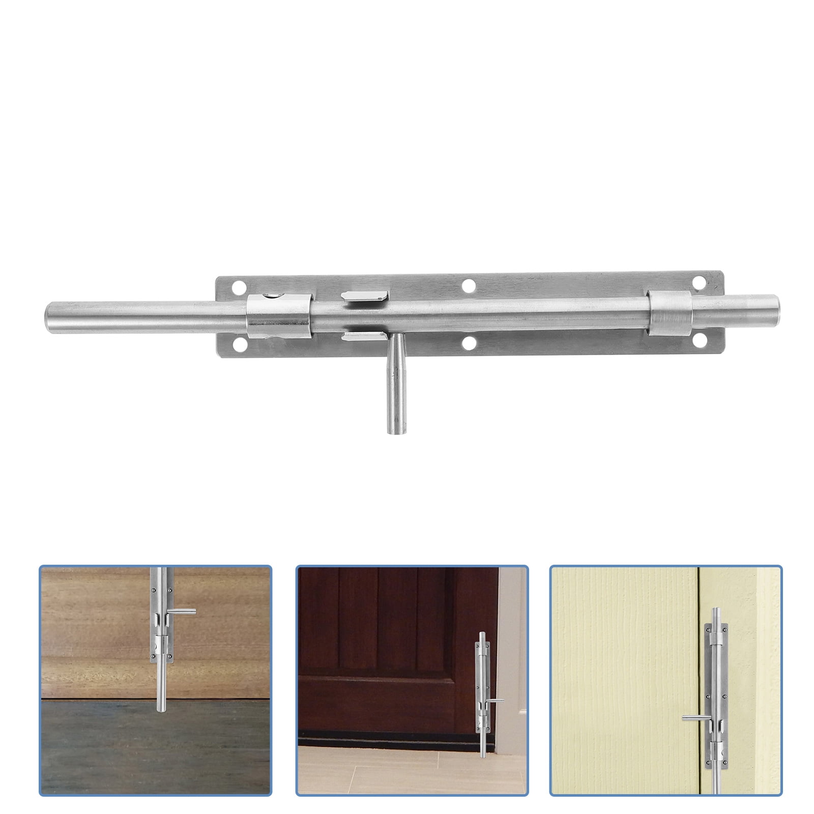 WHAMVOX Barrel Bolt Latch Slide Bolt Latch Stainless Steel Lock Latch ...
