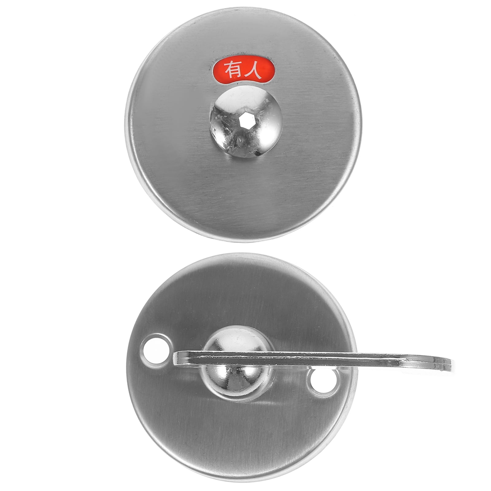 WHAMVOX Bathroom Indicator Lock Stainless Steel Toilet Door Lock ...