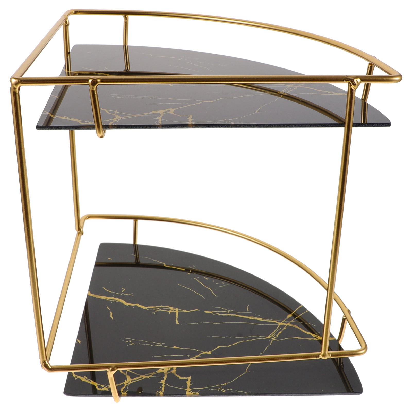 WHAMVOX Bathroom Storage Shelf Tiered Counter Organizer Small Corner ...