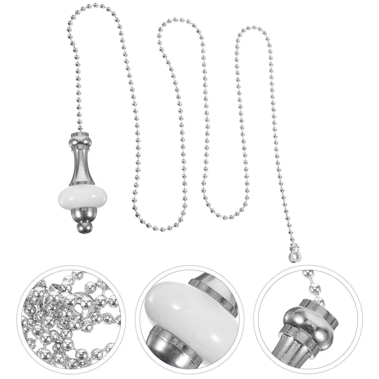 WHAMVOX Beaded Ceiling Fan Pull Chain Extension Light Pulling Chain ...