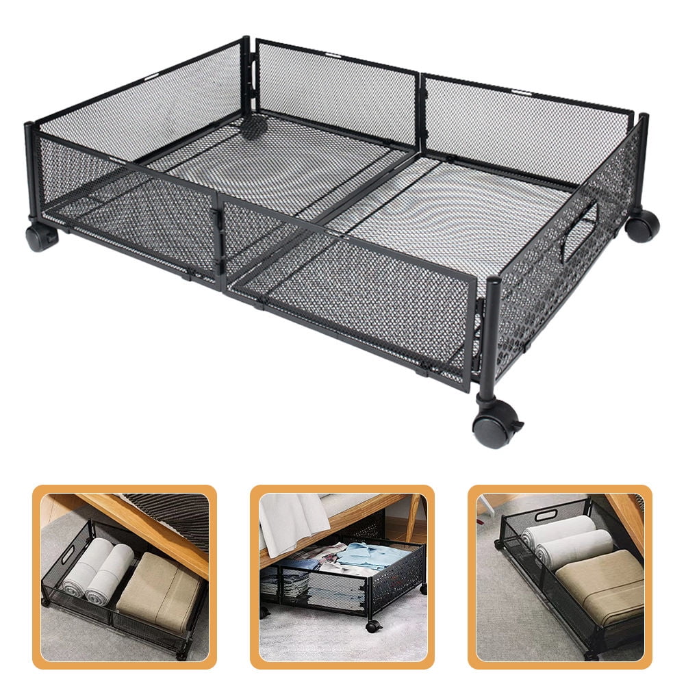 WHAMVOX Bed Storage Organizer Under Bed Storage Container Foldable ...