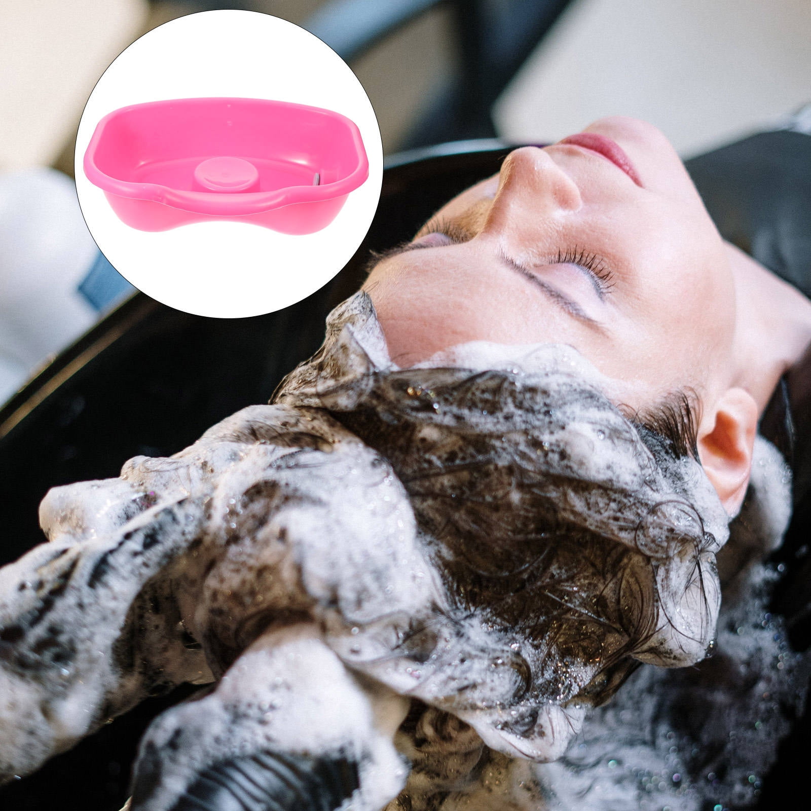 WHAMVOX Bedridden Shampoo Bowl Bedridden Hair Washing Basin Large ...