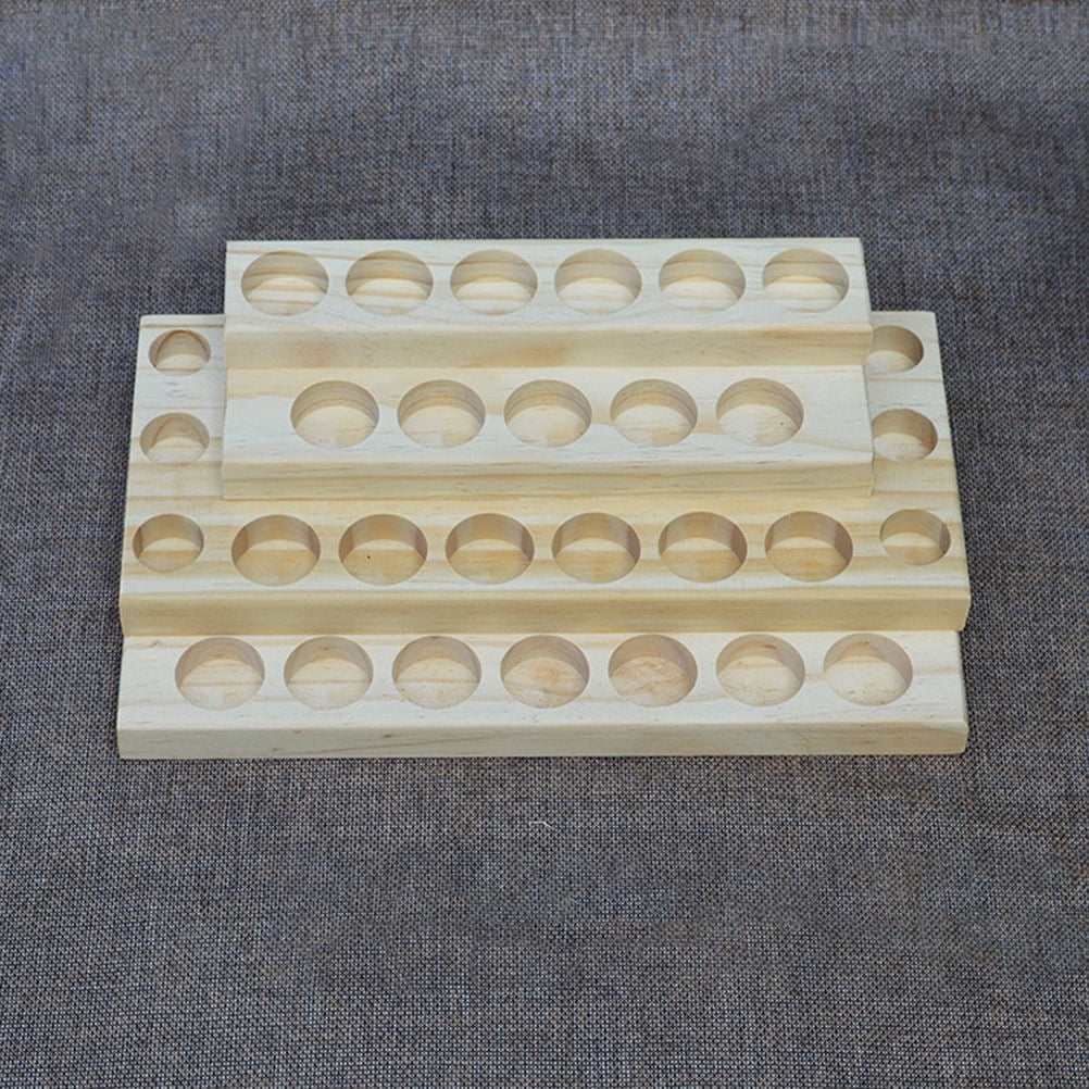WHAMVOX Beige Plastic 3 Tier Stepped Shelf for Essential Oil Bottles ...