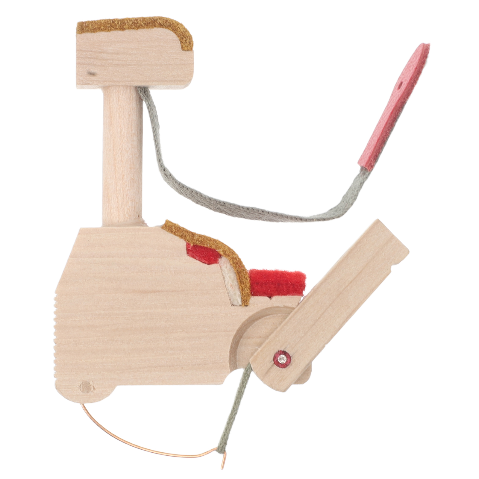 WHAMVOX Beige Wood Cloth Piano Hammer Butt 1Pack For Tuning Repair ...