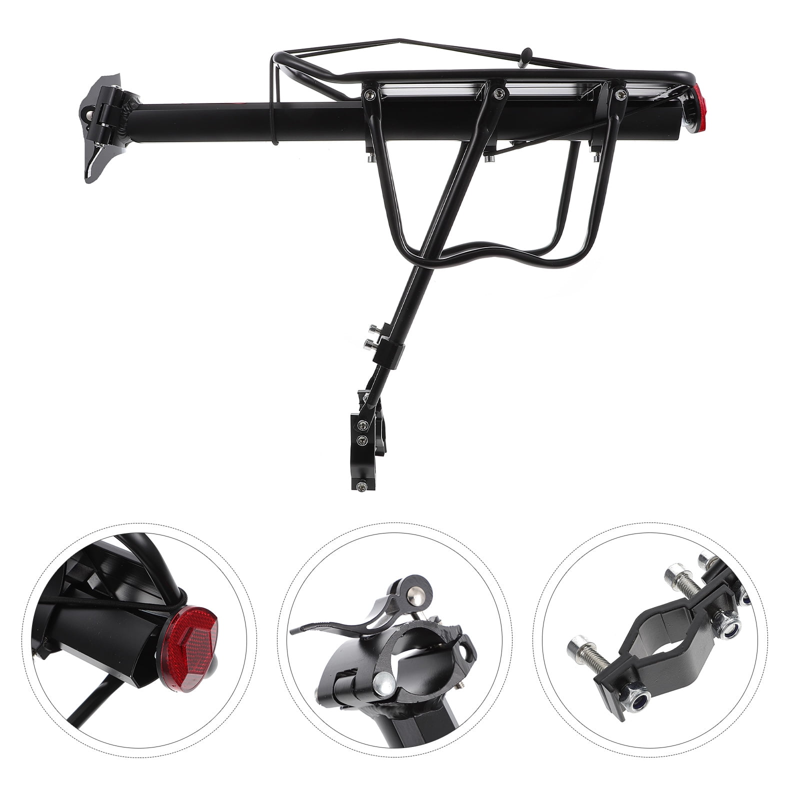 WHAMVOX Bike Carrier Rack Quick Release Bike Rear Rack Bike Back Rack ...