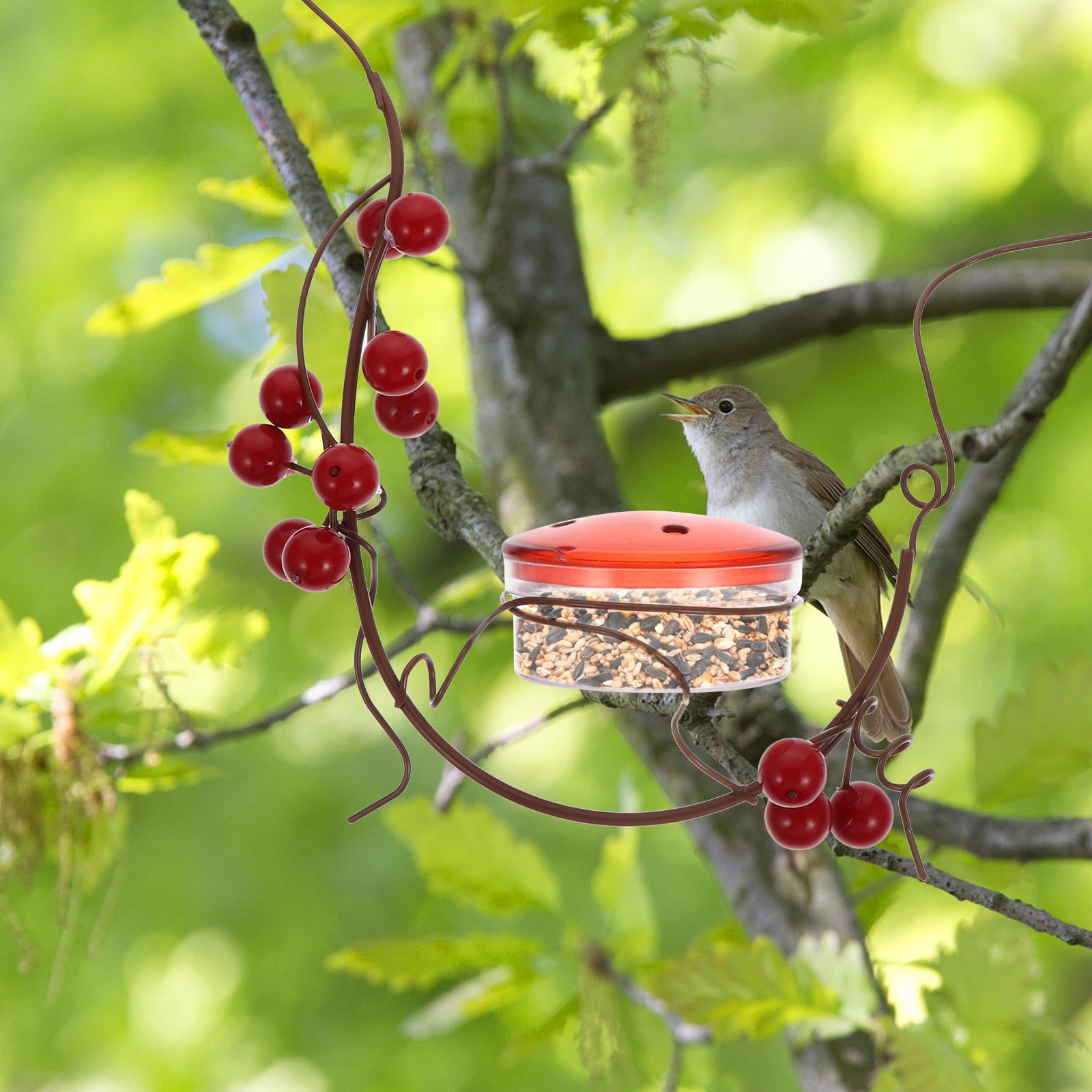 WHAMVOX Bird Feeder Wild Patio Small Feeders for Outdoors Fall Decor ...