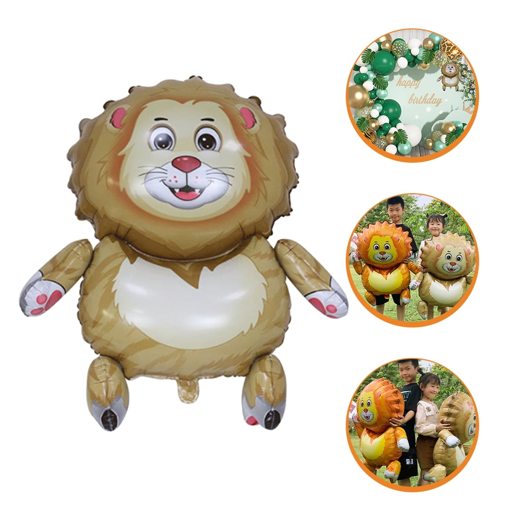 WHAMVOX Birthday Balloons Lion Balloon Lightweight Balloons Baby ...