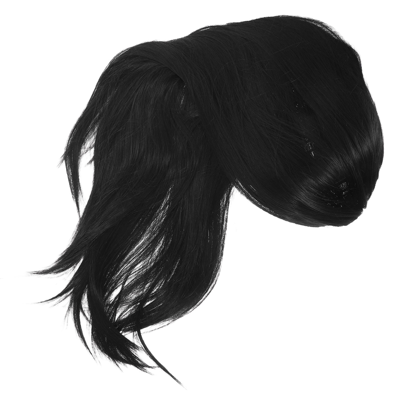 WHAMVOX Black Qing Dynasty Inspired Long Wig for Men High Temperature ...