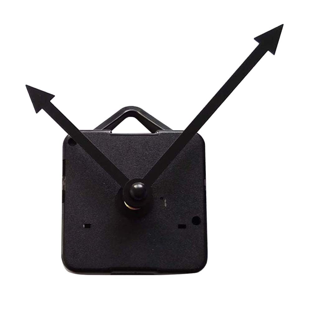 WHAMVOX Black Quartz Clock Movement for Wall Clocks Silent Sweep Second ...