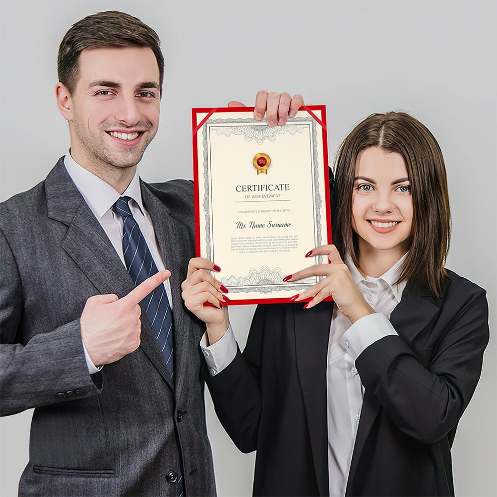 WHAMVOX Blank Certificate Paper for Printing Use A4 15 Sheets Multi ...