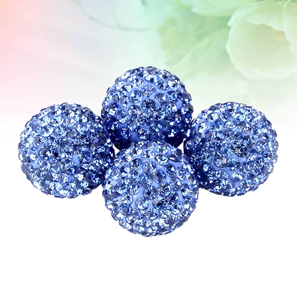 WHAMVOX Blue Diamante Tire Caps for Car Use Made of Rubber and ABS ...