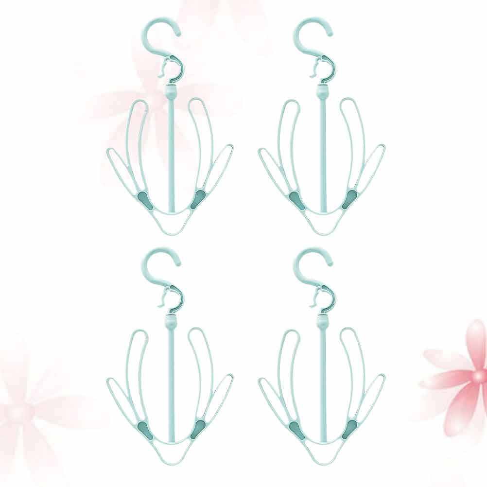 WHAMVOX Blue Plastic Shoes Drying Rack Made of PP Material Lightweight ...