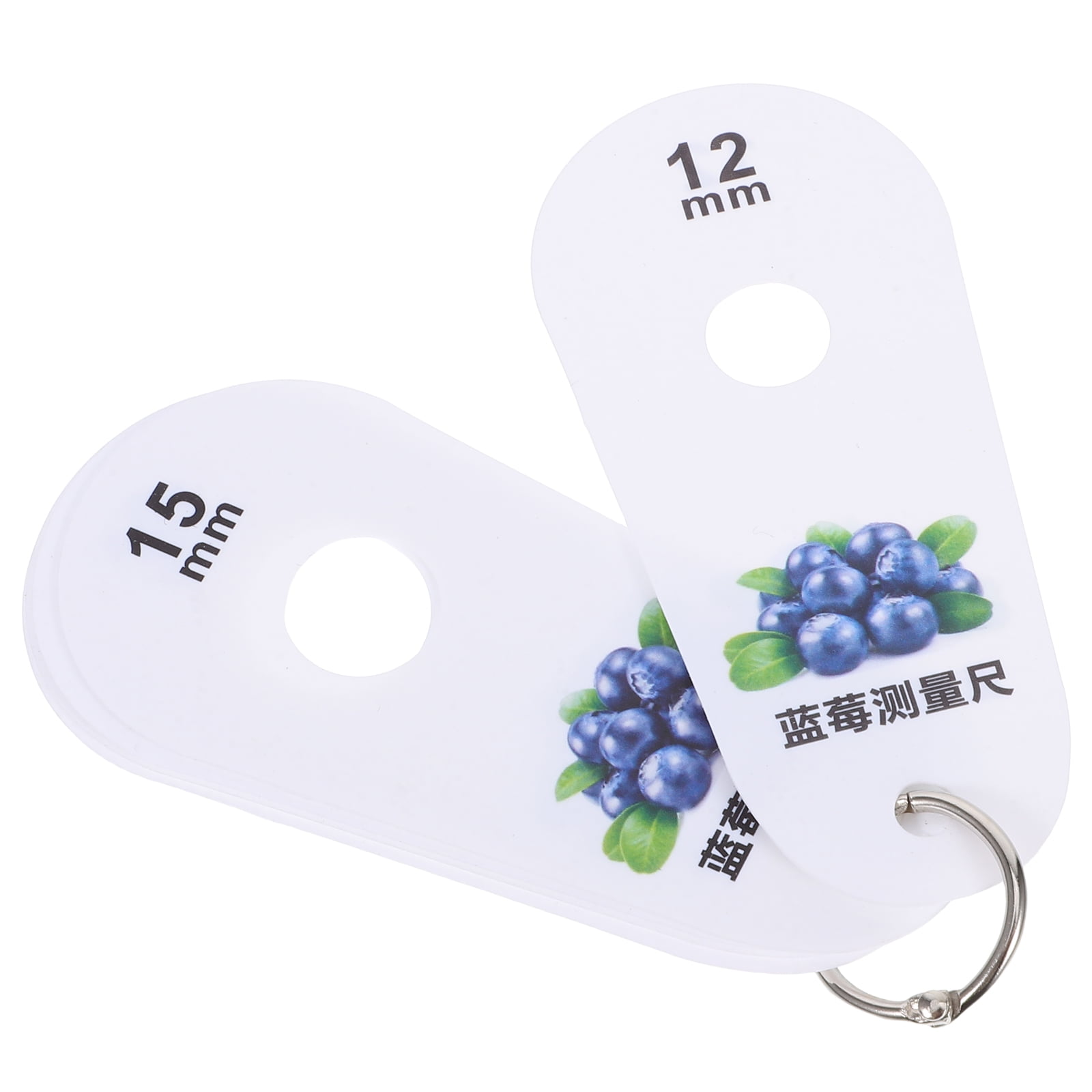 WHAMVOX Blueberry Diameter Measurement Tool Fruit Size Gauge 12-22mm ...