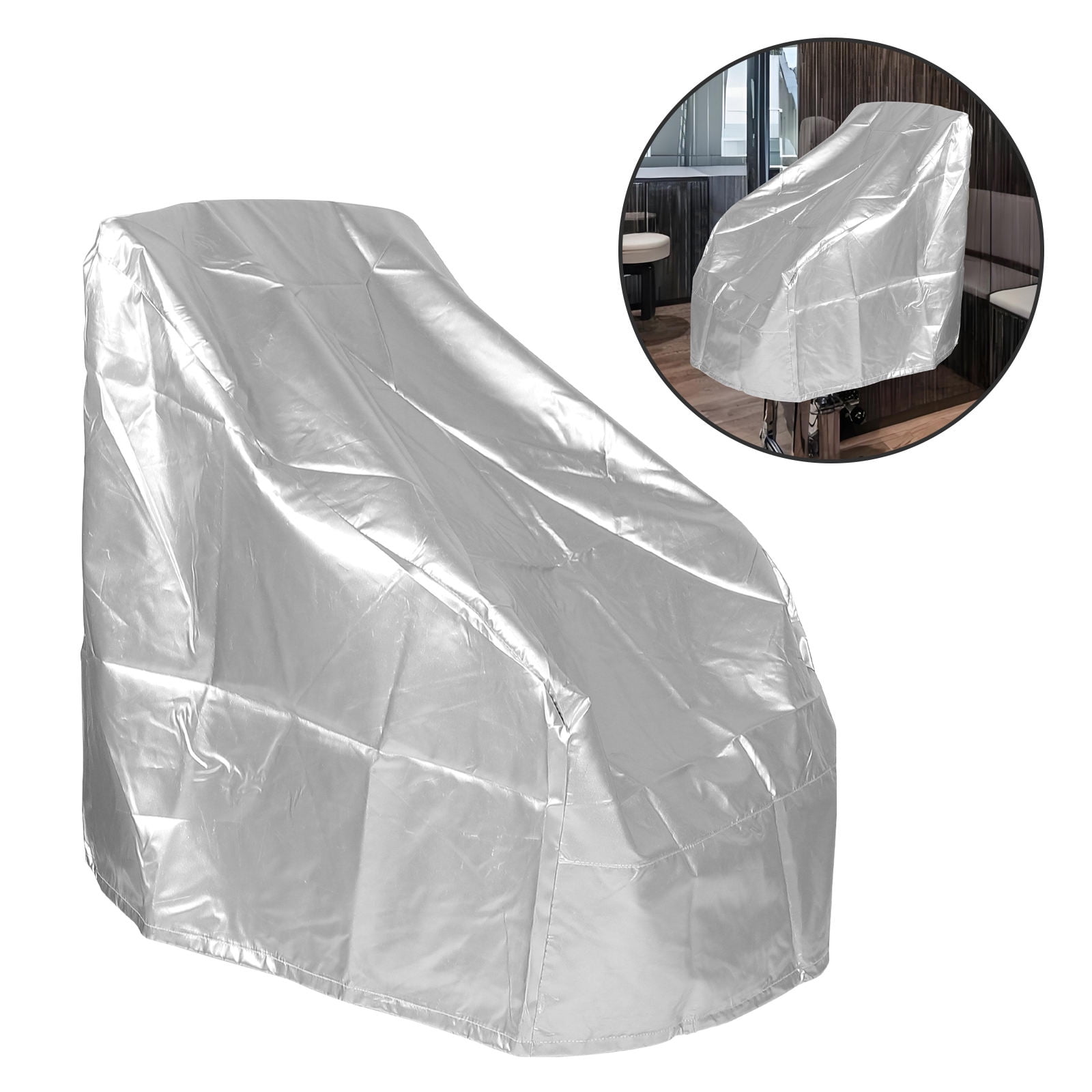 WHAMVOX Boat Seat Covers Waterproof Polyester Captain Chair Protective ...