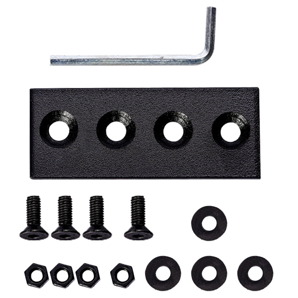 WHAMVOX Brackets for Braces Track Splice Rail Connecting Plate Straight ...