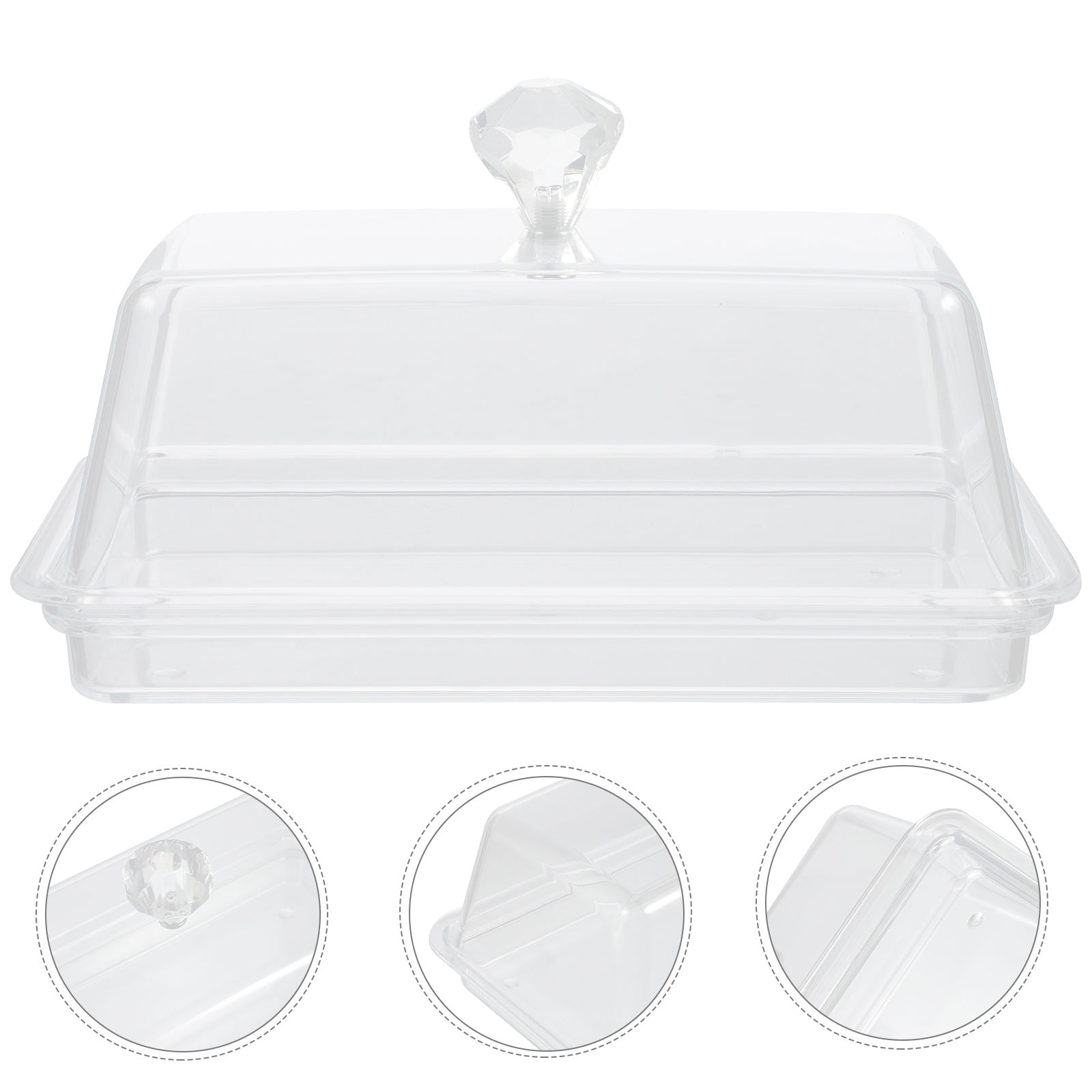 WHAMVOX Butter Keeper Insect-proof Box Dust-proof Container - Walmart.com