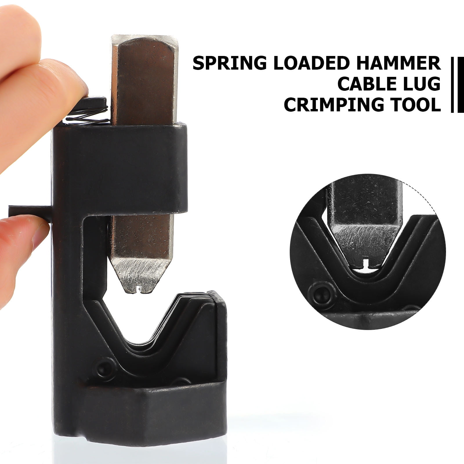 WHAMVOX Cable Hammer Crimper Crimping Plier Wire Terminal Welding ...