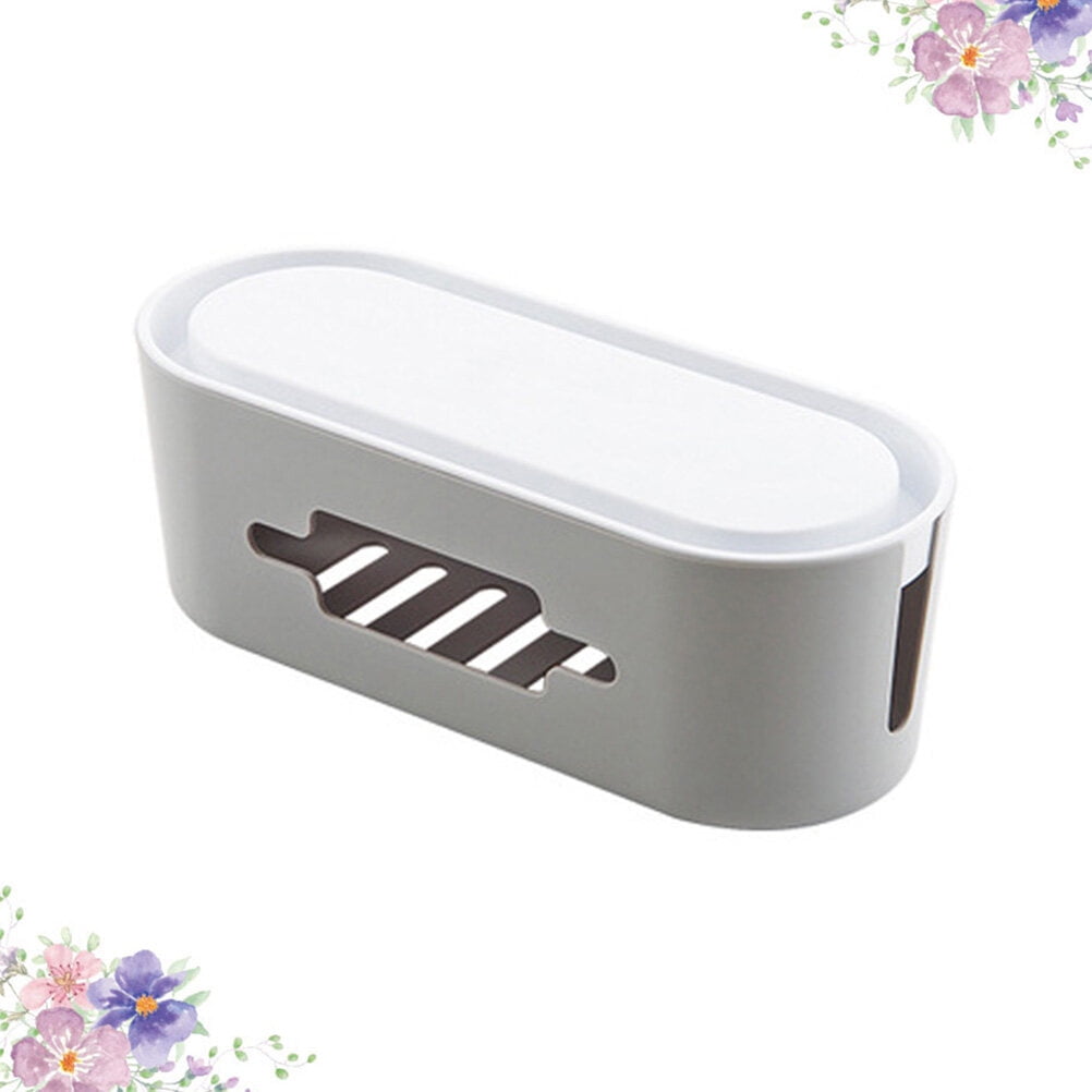 WHAMVOX Cable Organizer Power Cord Hub Study Storage Grey - Walmart.com